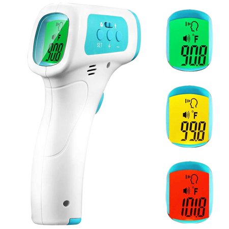 YDJKET 3 in 1 non-contact thermometer with LCD display, body and ...