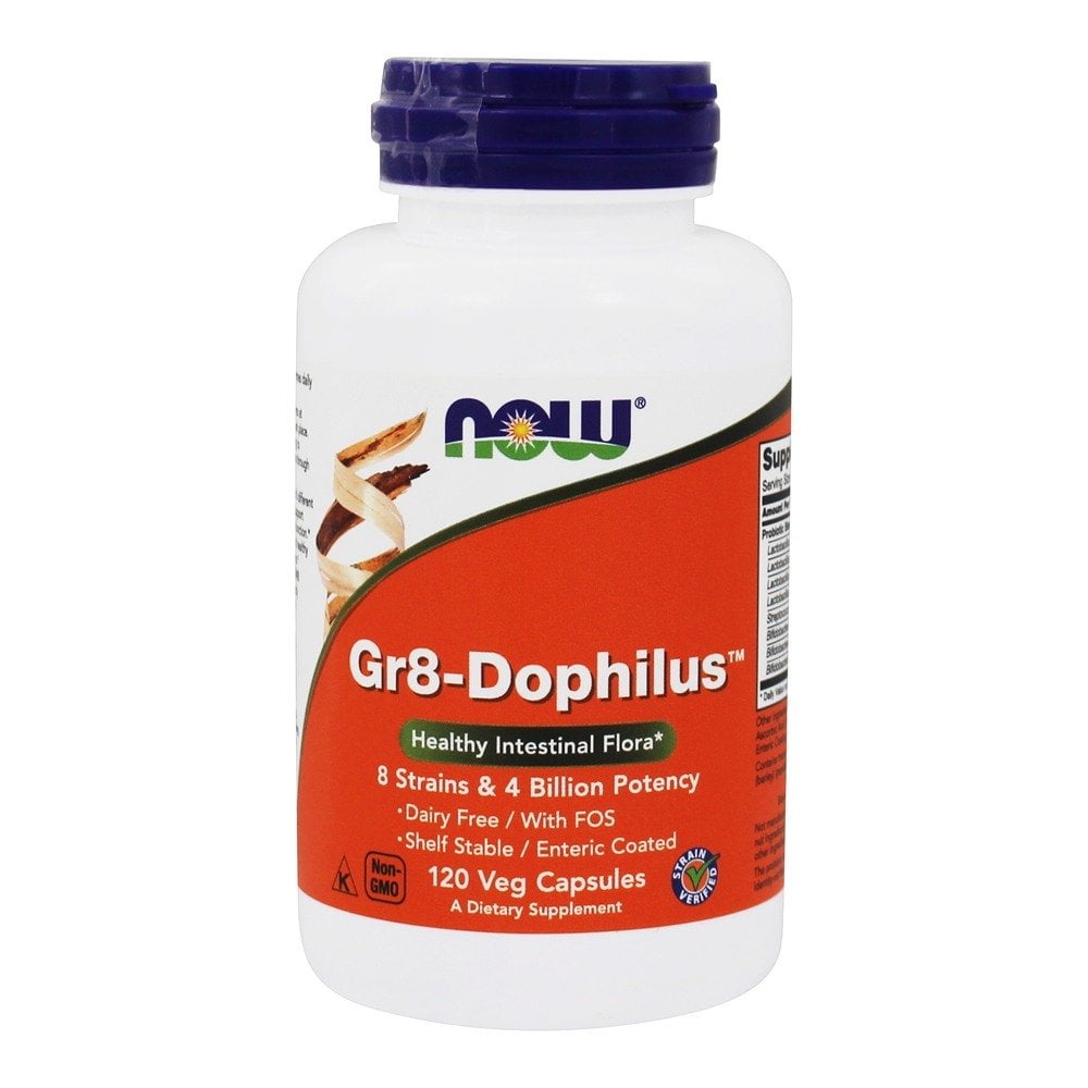 NOW Foods - Gr8-Dophilus - 120 Vegetarian Capsules | Walmart Canada