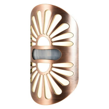 GE CoverLite LED Plug-In Night Light, Cornucopia Design, Brushed Nickel ...