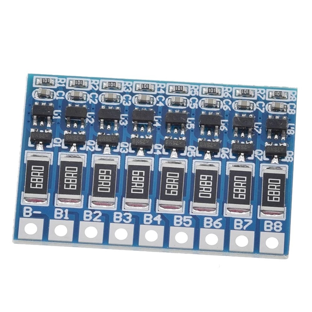 8S 4.2v li-ion balancer board li-ion balncing full charge battery ...