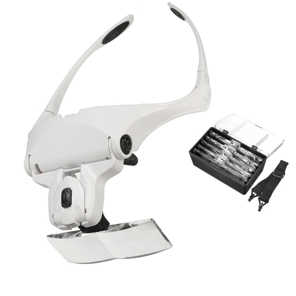 Click here for Adjustable Reading Headband Headset Jeweler Magnif... prices