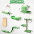Cat Wall Shelves, 6 in 1 Cat Wall Furniture Set with Condos House, Bed ...