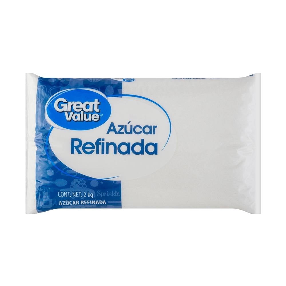 Azúcar Great Value refinada 2 kg | Walmart en línea