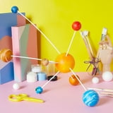 24Pc Kids' Solar System Model Kit - 14 Foam Balls, 10 Sticks for ...
