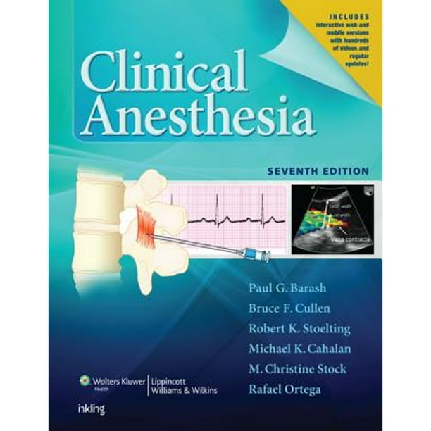Clinical Anesthesia Barash