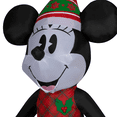 Mickey Mouse Minnie Mouse 5ft Tall Airblown Inflatables Christmas