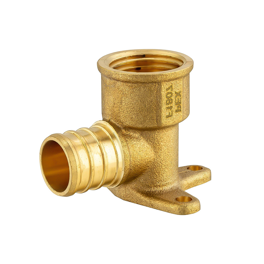 Thrifco 7910213 1/2" x 1/2" Drop Ear 90 Deg Elbow F1807 x FIP Lead Free ...