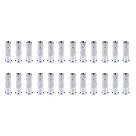 24 Pieces/Pack Aluminum Inserts For 6.2mm Shaft Accessories | Walmart ...