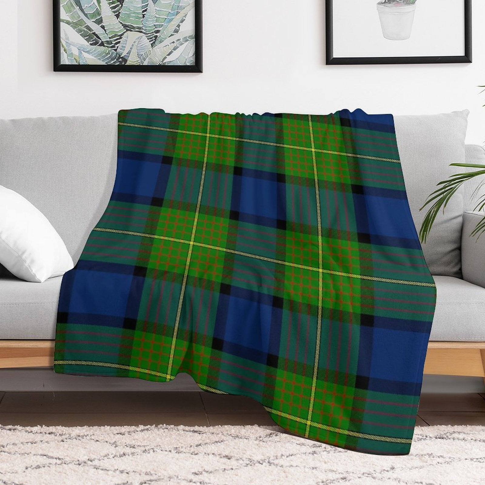 Click here for Fnupi Muir Clan Tartan Plaid Blanket 30X40(80x100c... prices