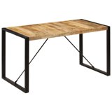 vidaXL Dining Table 55.1"x27.6"x29.5" Solid Mango Wood - Walmart.com