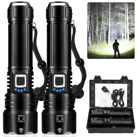 SKYFIRE LED flashlight High lumen, super bright rechargeable flashlight ...