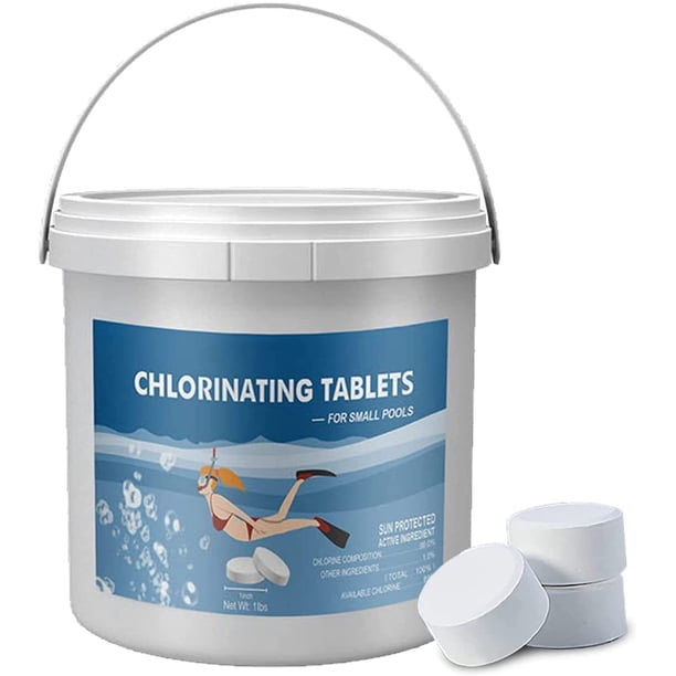 Comprimés de chlore pour piscine 1 pouce, 【Nouvelle version】 Comprimés ...