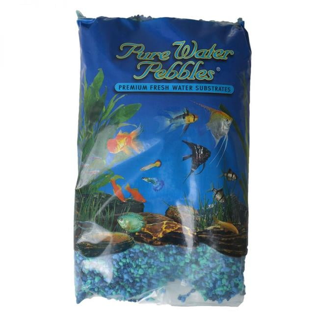 Pure Water Pebbles 10741 Aquarium Gravel, Blue Lagoon - Walmart.com