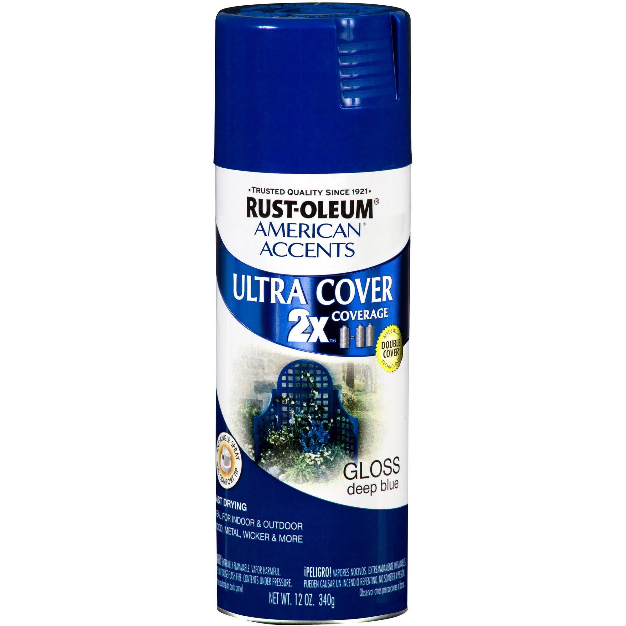 Rust-Oleum Gloss Deep Blue Ultra Cover 2x - Walmart.com
