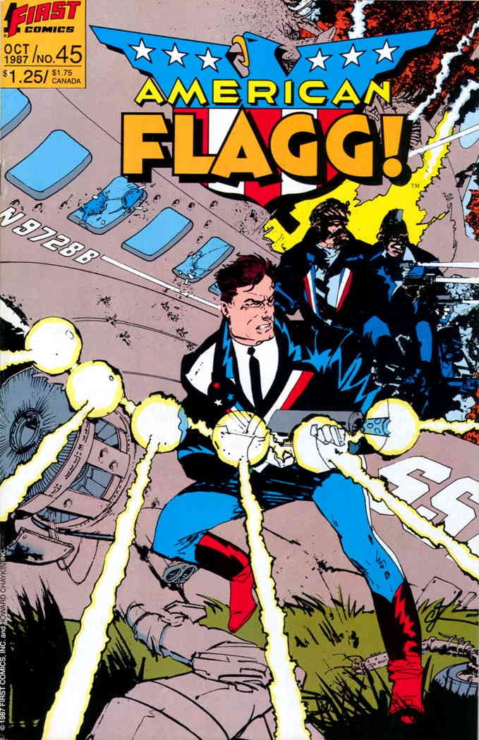 American Flagg #45 VF ; First Comic Book - Walmart.com