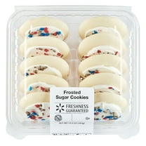 Freshness Guaranteed Fresh Made Sugar Cookies, Baked Desserts, 14 oz, 10 Count - Walmart.com
