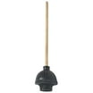 LavoHome Wood Plunger with Double Thrust Force Suction, Long Handle for ...
