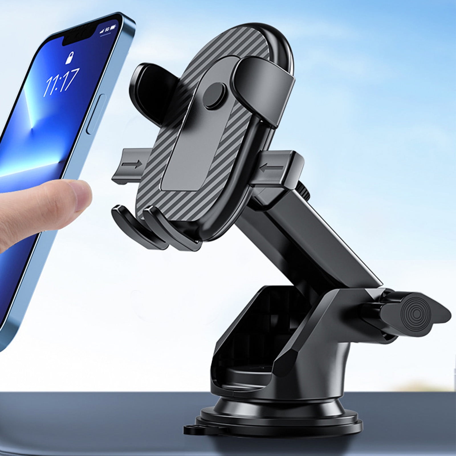 Click here for Com1950s Car Phone Mount With Suction Cup  360 Deg... prices