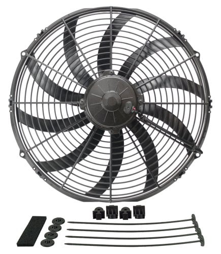 Derale 16116 16" Diameter H.O. Extreme Electric Fan - Walmart.com ...