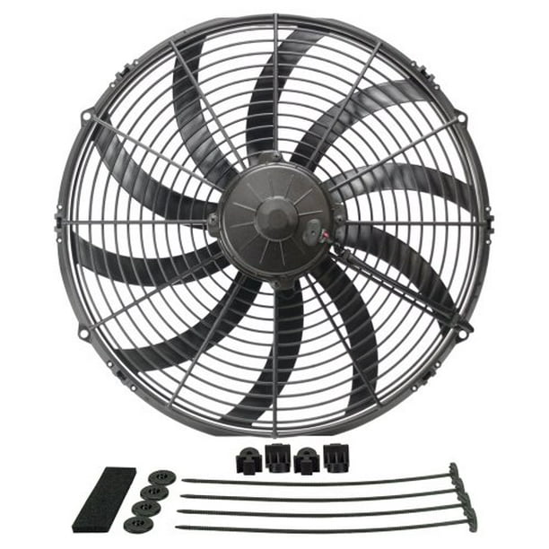 Derale 16116 16" Diameter H.O. Extreme Electric Fan - Walmart.com