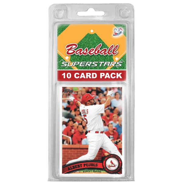 St. Louis Baseball Team- (10) Card Pack MLB Baseball Different St ...