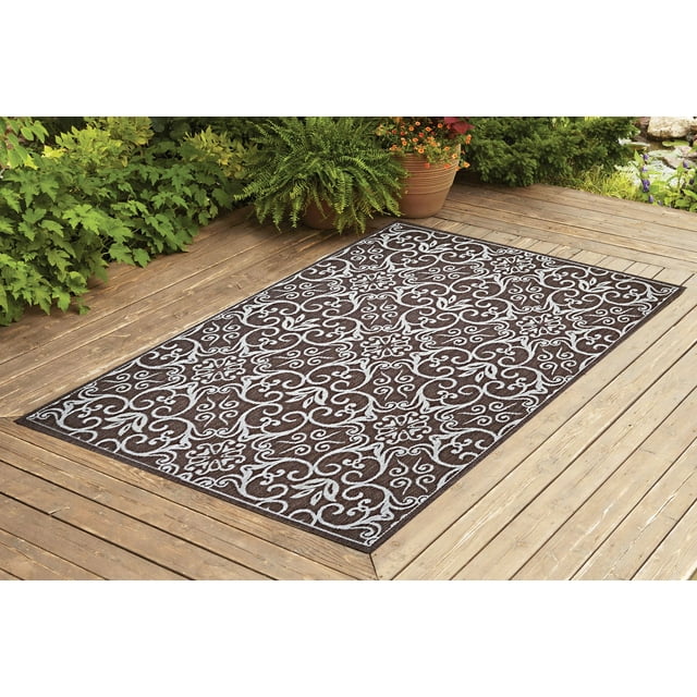 Benissimo Indoor / Outdoor Sisal Area Rug "Rams Horn" Collection Non ...