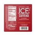 Sparkling Ice +Caffeine Zero Sugar Flavored Sparkling Water, Strawberry Citrus 4PK - Walmart.com
