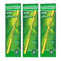 Ticonderoga Laddie Wood-Cased Pencils, #2 HB Soft, Yellow, 12 Per Pack ...