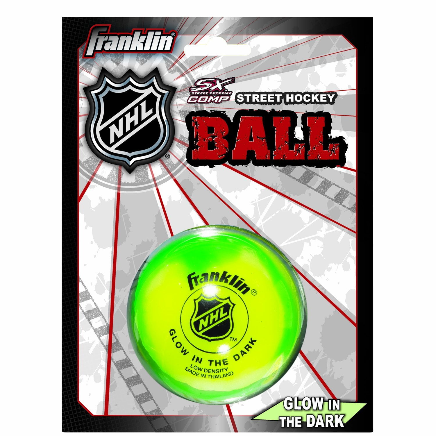 Brandclub - Franklin Sports Glow In The Dark Street Hockey Ball Puck ...