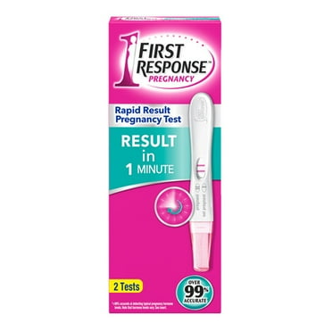 FIRST RESPONSE Rapid Result: Early Detection Pregnancy Test with High ...