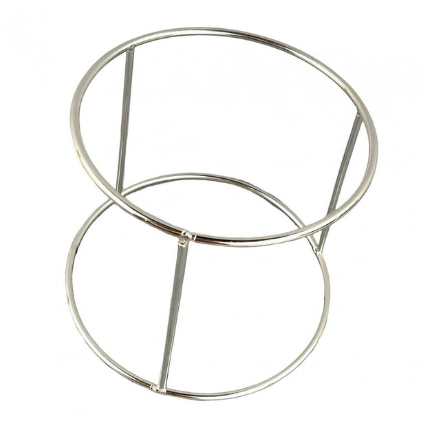 Seafood Tray Rack Snack Food Platter Stand Stainless Steel Two Tier ...