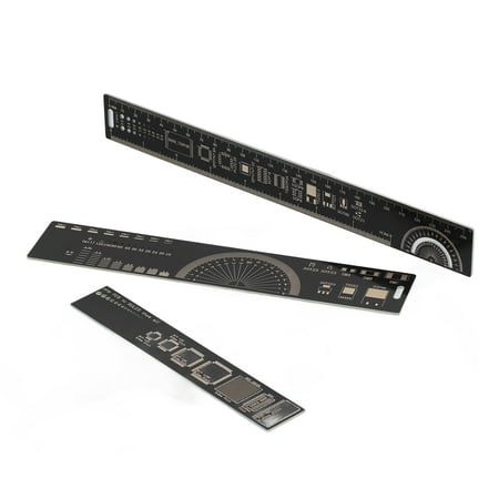 VGEBY PCB Engineering Ruler,PCB Engineering Ruler Multi Functional 3 ...