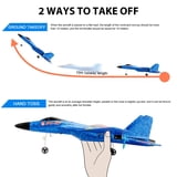 Roofworld SU-27 2.4GHz 2 Channel RC Airplane Yellow Remote Control Toy ...