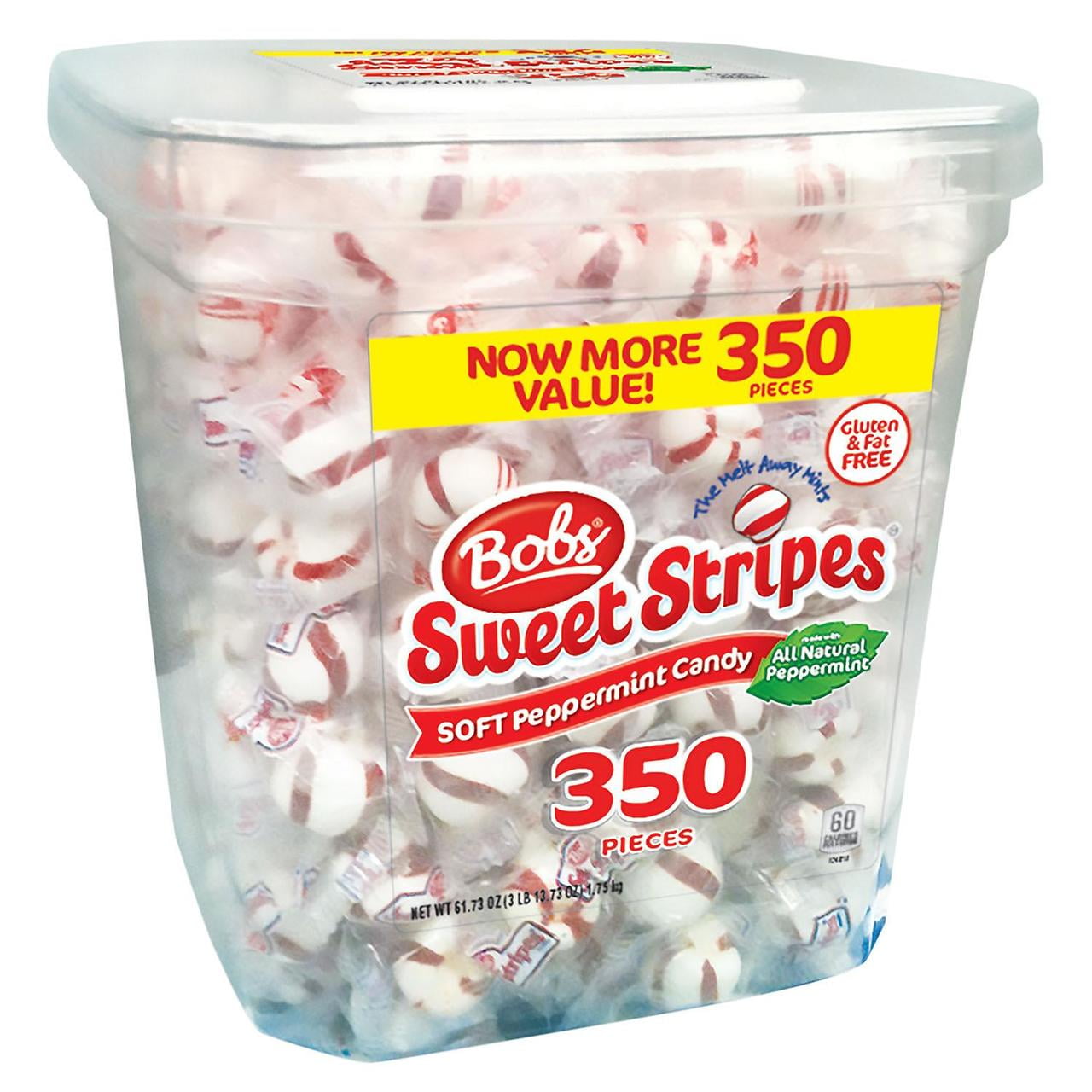 Bobs Sweet Stripes Soft Peppermints 61 73 Oz 350 Ct Pack Of 2 bobs-sweet-stripes-soft-peppermints-61-73-oz-350-ct-pack-of-2