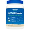 Nutricost C8 MCT Oil Powder 1LB Vanilla with 95% C8 for Keto Low-Carb ...
