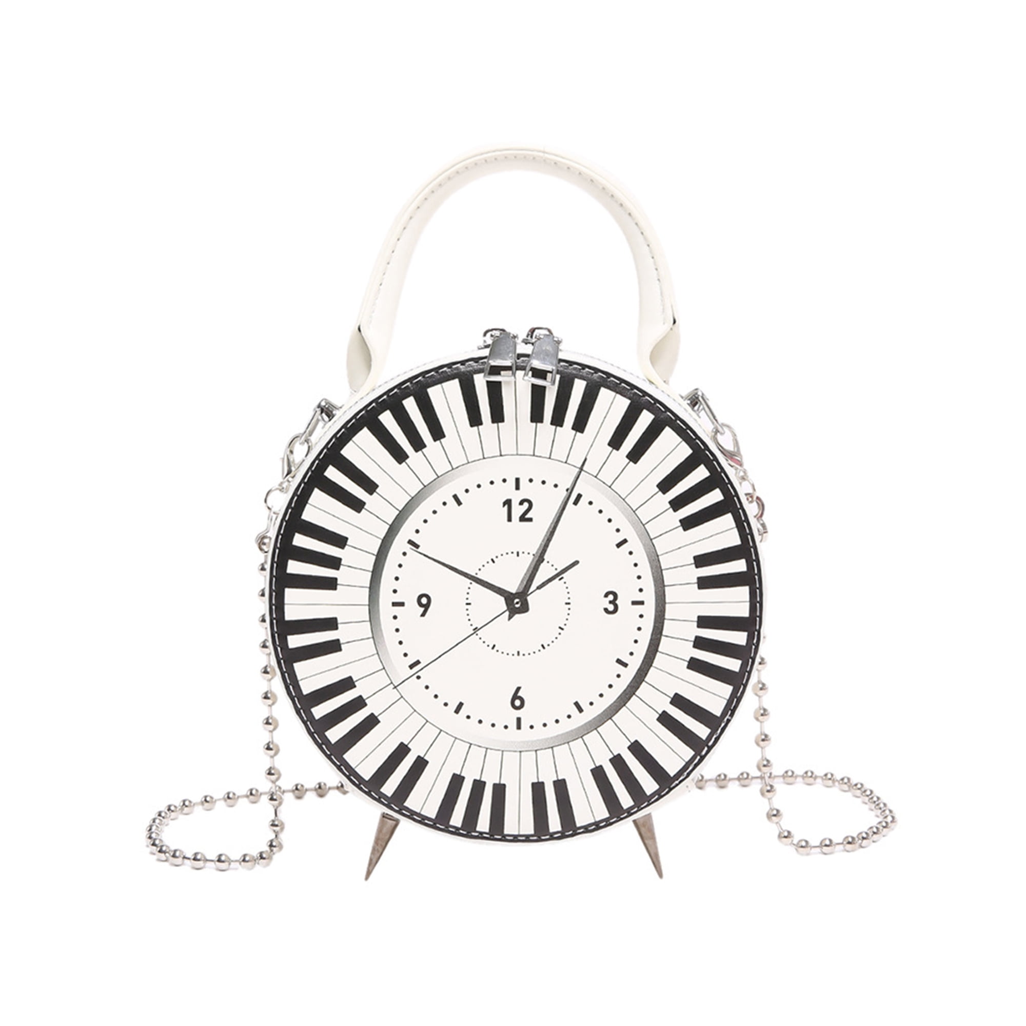 Click here for Focusnorm Women Fashion Crossbody Purses Clock Sha... prices