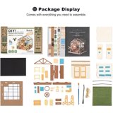 ROKR DIY Miniatures Dollhouse Craft Kits Tiny House Model Birthday Gift ...