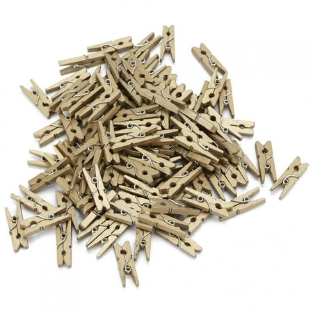 Rdeghly Mini Wooden Photo Clip Wall Decoration Scrapbook Picture ...