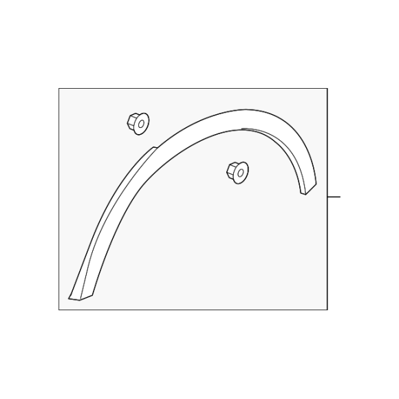 Wheel Opening Moldings