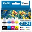 Cisinks 600mL Replacement Refill Ink Bottle Set Compatible for PGI-280 ...