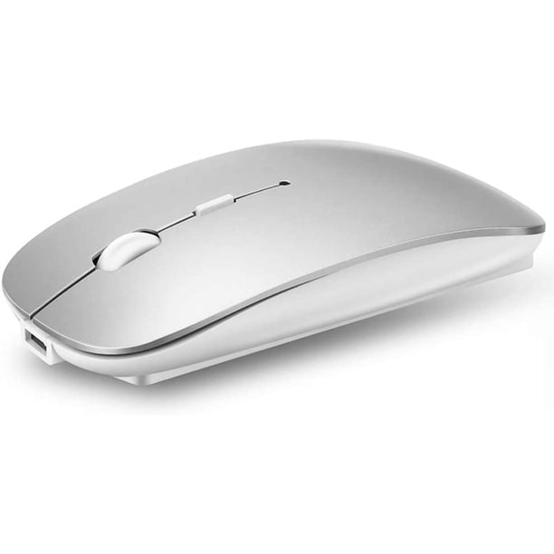 Ultra-thin 2.4G Office Wireless Mouse Silent Rechargeable Mouse ...