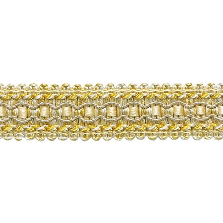 1" (2.5cm) Wide Imperial Collection Decorative Gimp Braid Trim (Style ...