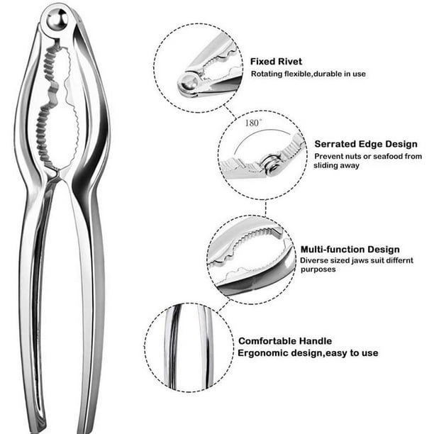 Crab Sheller Forks Set,12PCS Seafood Tools Crab Seafood Tools Shellfish ...