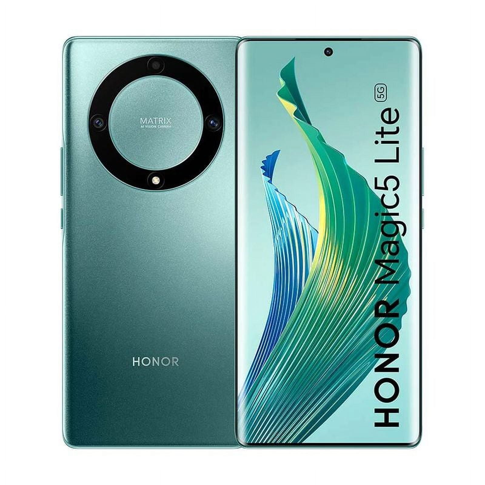 Honor Magic5 Lite 256GB 8GB Verde 5G | Walmart en línea