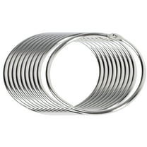 Walmart 3.3 Inch Metal Binder Rings, 5 Pack Large Loose Leaf Rings for ...