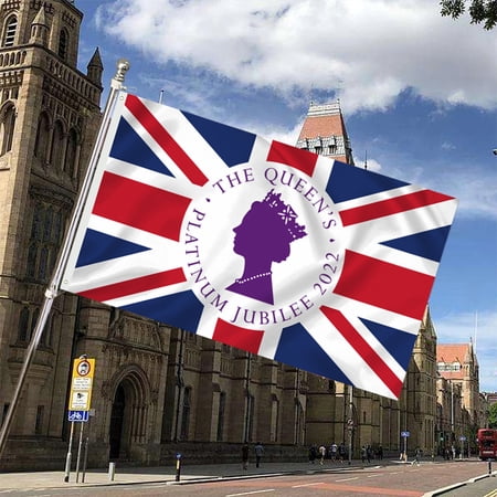90x150CM Large Union Jack Flag with Brass Grommets UK National Flags ...