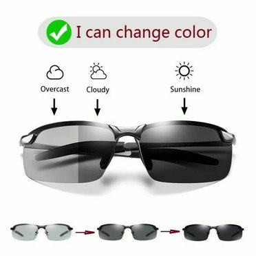Del Sol Solize Color-Changing Sunglasses for Men - PCH - Changes Color ...
