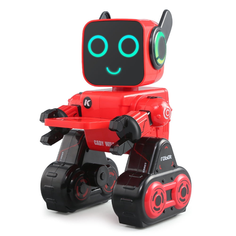 Robot inteligente Luz RGB Robots de educación temprana Robot RC ...