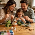 3D Beaded Animal Kit, DIY Bead Craft Set for Adults, 3D Beaded Pond ...
