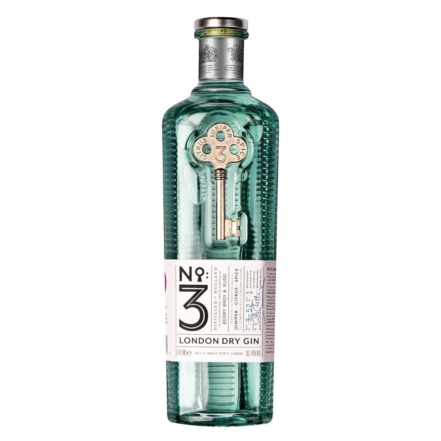 Ginebra No 3 700 ml No 3 London Dry | Walmart en línea